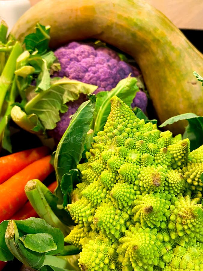 Mix of Curious Raw Vegetables Ready To Cook Stock Image - Image of ...