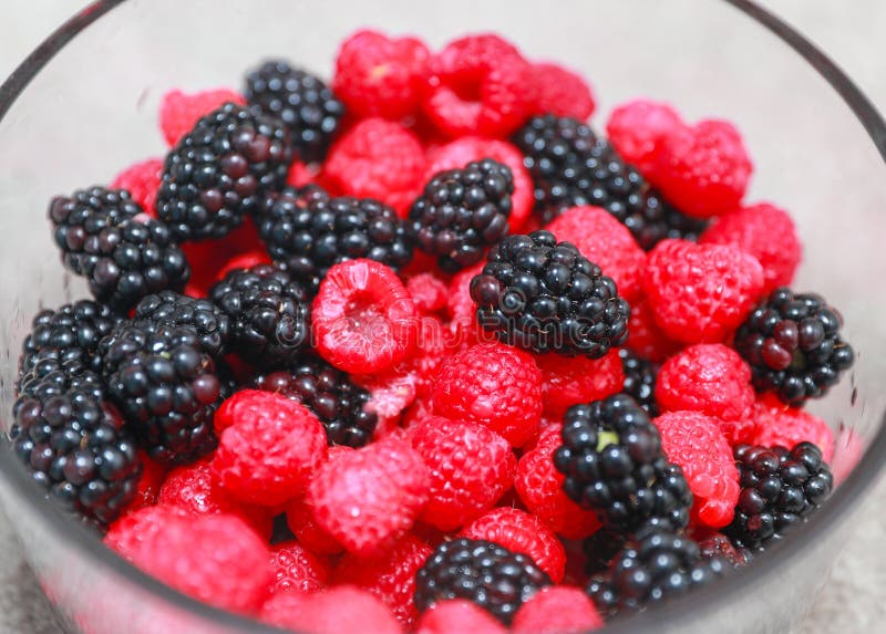 Mix of Different Delicious Berries Stock Image - Image of nature ...