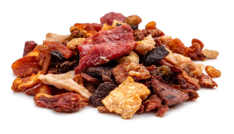 Mix of Dried Meat Jerky . from Chicken , Beef and Pork Stock Photo ...