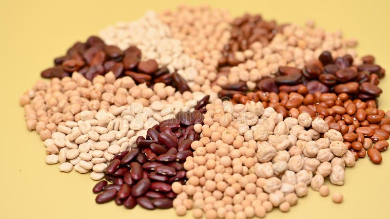 Mix of dry beans stock video. Video of grain, ripe, diet - 336013785