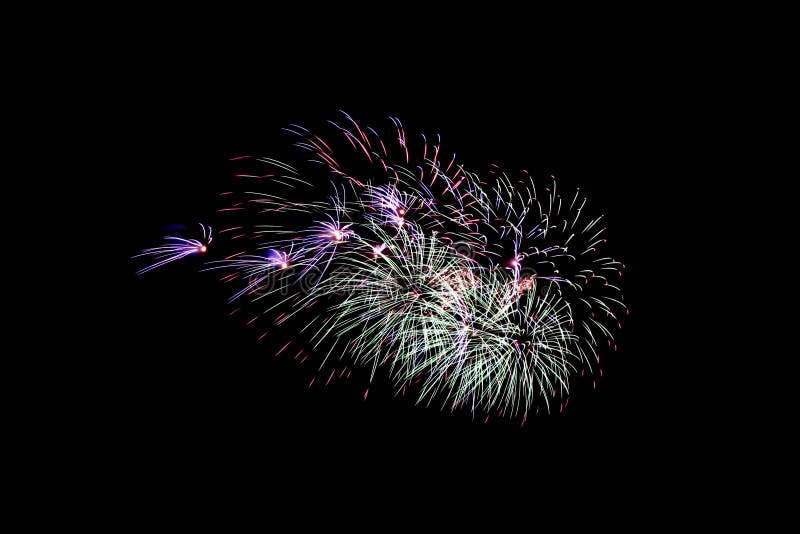 Mix Fireworks or Firecracker. Stock Image - Image of festivities, dark ...