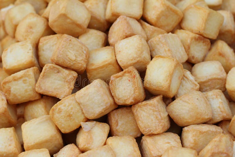 Mix of Fish Meat Ball with Tofu Stock Photo - Image of high, business ...