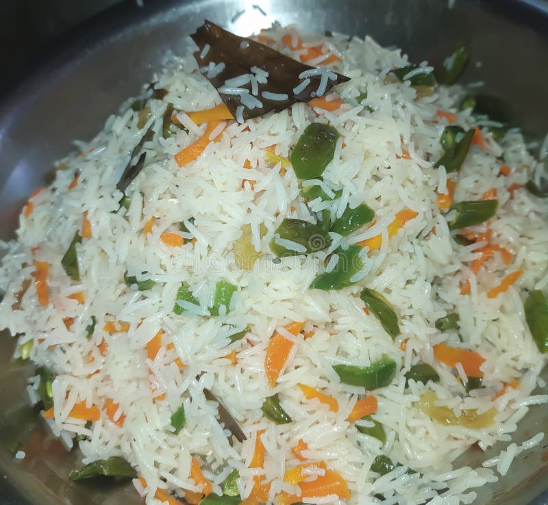 Mix Fried rice hd stock photo. Image of fruit, meat - 181526116