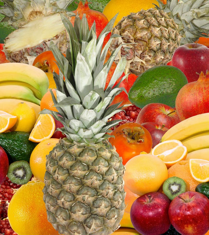 Mix fruit stock photo. Image of market, concept, kiwi - 23702096