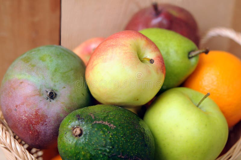 Mix fruit stock image. Image of dessert, mango, group - 29605339