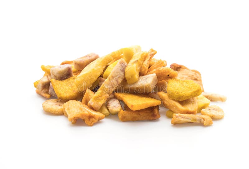 Mix fruit chips stock image. Image of natural, yellow - 99791999