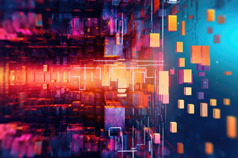 Internet Textures and Backgrounds. Generative AI Stock Illustration ...