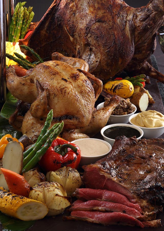 Mix grill stock photo. Image of grill, chicken, sauce - 94017170