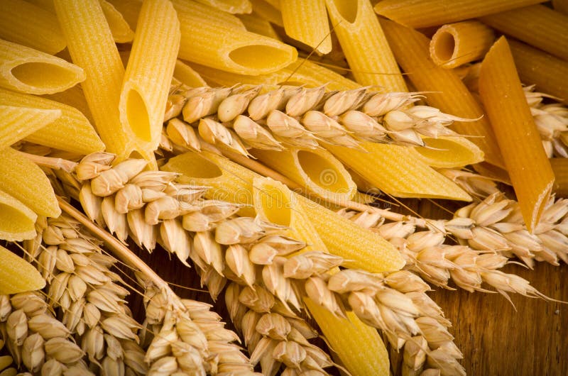 Mix group of italian pasta stock image. Image of genuine - 25363665