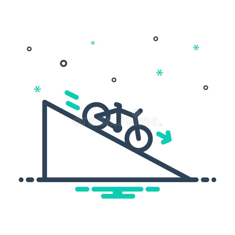 Mix Icon for Acceleration, Quickening and Speed Stock Vector ...