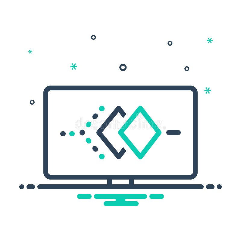 Mix Icon for Animated, Animation and Element Stock Vector ...