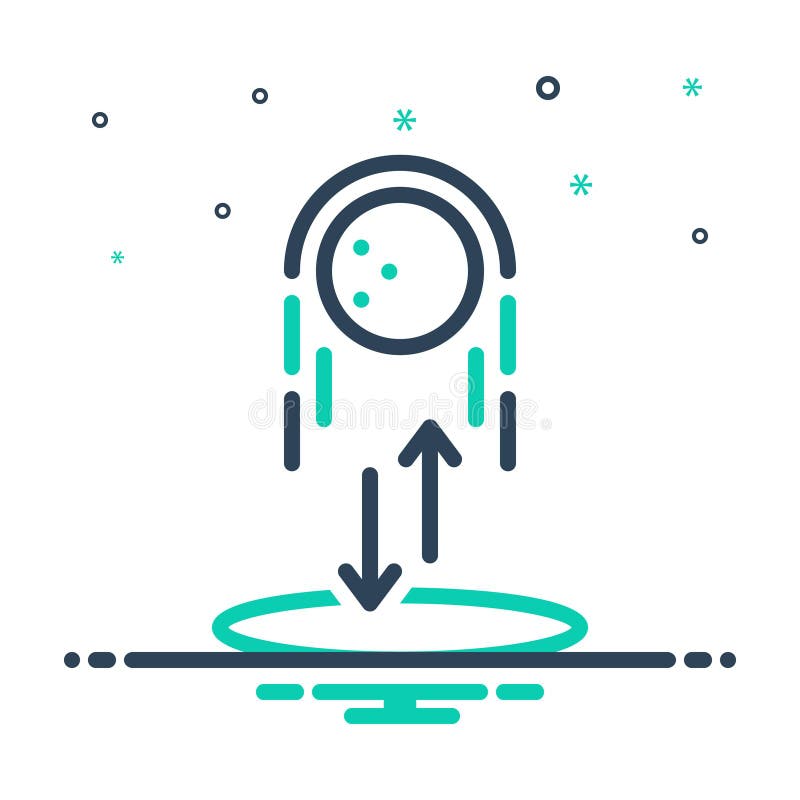 Mix Icon for Animation, Action and Motion Stock Illustration ...