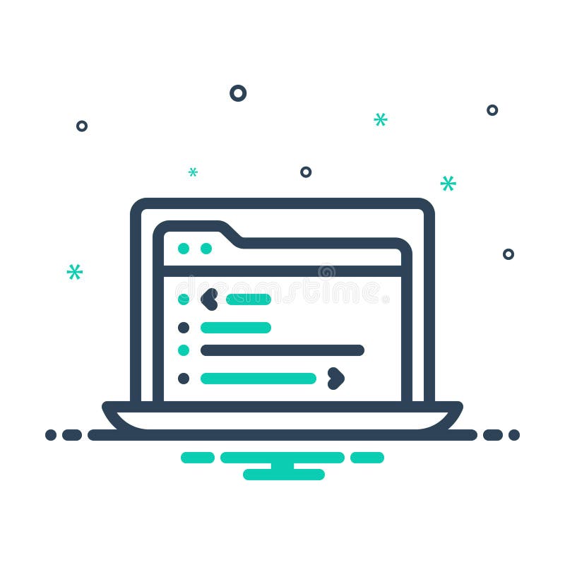 Mix Icon for Code, Coding and Webpage Stock Vector - Illustration of ... Mix Icon for Code, Coding and Webpage Stock Vector - Illustration of ...
