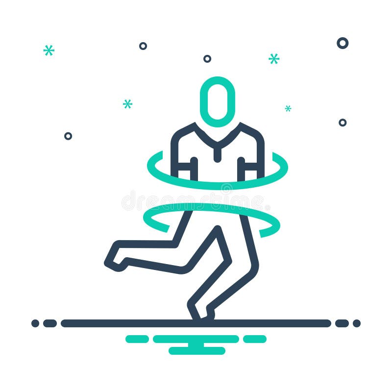 Mix Icon for Creativity, Dance and Dancing Stock Illustration ...