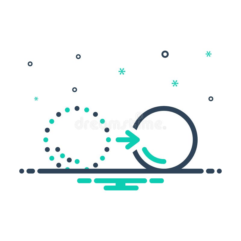 Mix Icon for Move, Motion and Forward Stock Vector - Illustration of ...