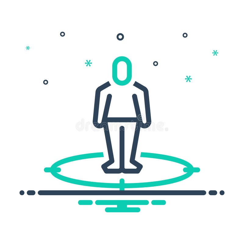 Mix Icon for Position, Location and Relax Stock Vector - Illustration ...