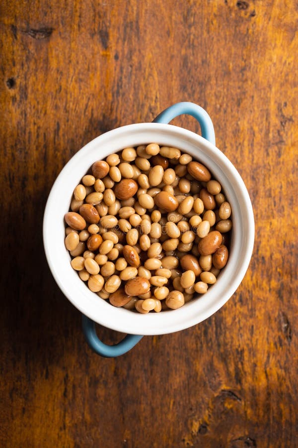 Mix of Legume Beans and Chickpeas with Sauce in Pot Stock Photo - Image ...