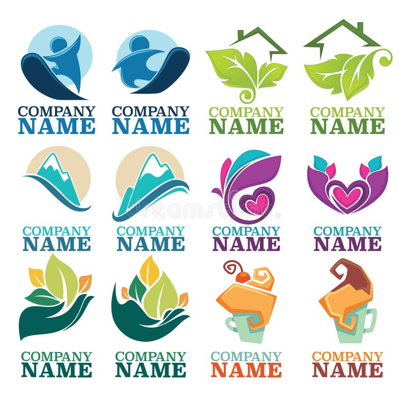 Mix logo stock vector. Illustration of home, montain - 63873829