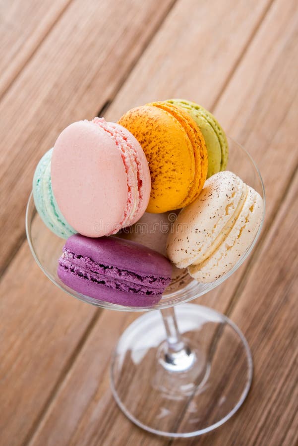 Mix macaroon stock image. Image of franch, fruit, colors - 61807337