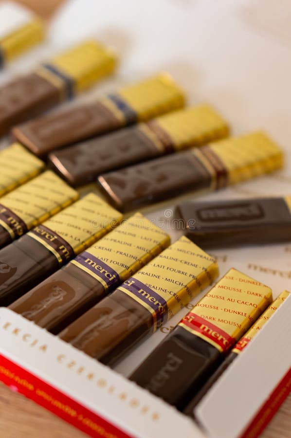 Merci Chocolate - Brand of Chocolate Candy Manufactured by the German ...