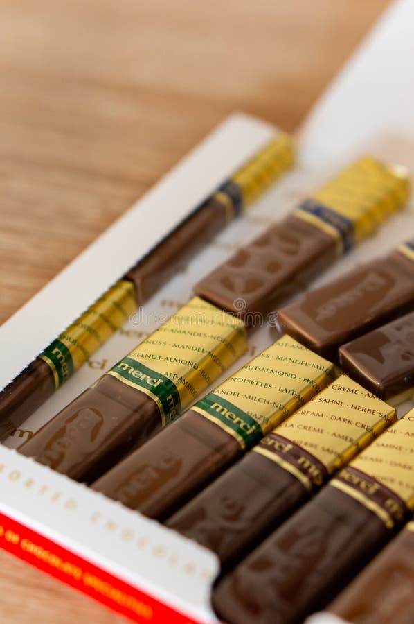Merci Chocolate - Brand of Chocolate Candy Manufactured by the German ...