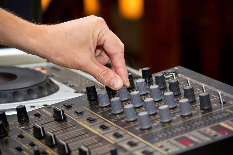 Mix the music stock photo. Image of adjust, knobs, concert - 20835856