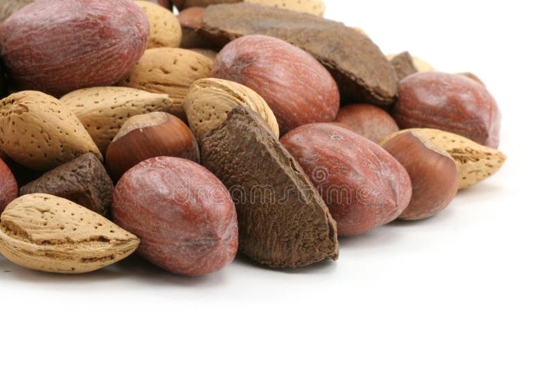 Mix nuts stock photo. Image of white, almonds, fruit, brazil - 1675776