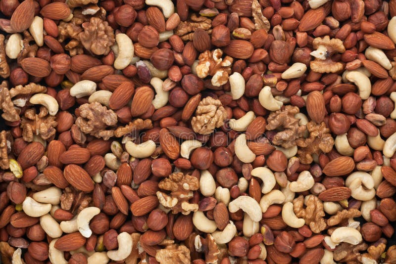 Mix of nuts stock image. Image of hazel, nuts, healthy - 37568643