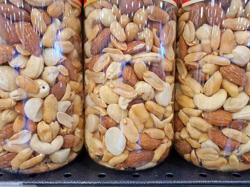 Mix nuts stock photo. Image of seeds, crackers, fruit - 301930680