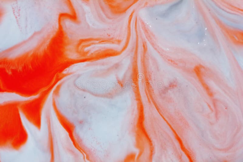 Mix Orange and White Water Color for Abstract and Texture for ...