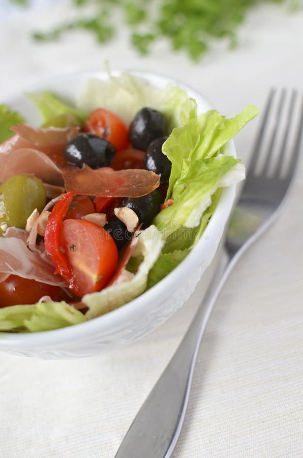 Mix Salad stock photo. Image of olive, life, vegetable - 30674106