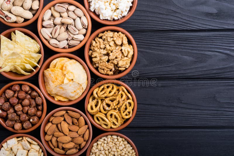 Mix of snacks stock image. Image of group, assortment - 133622583