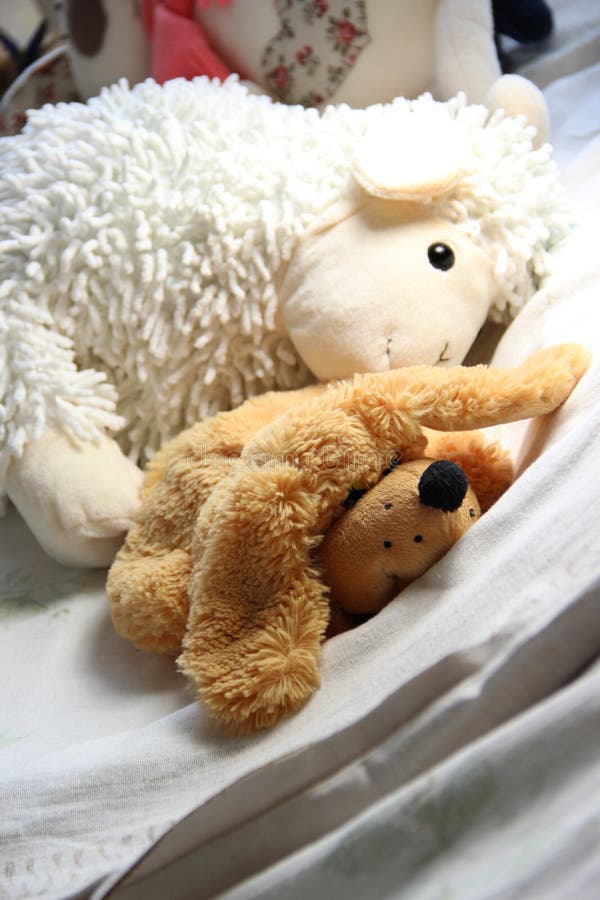 Mix of Soft Toys in the Children Room Stock Image - Image of living ...