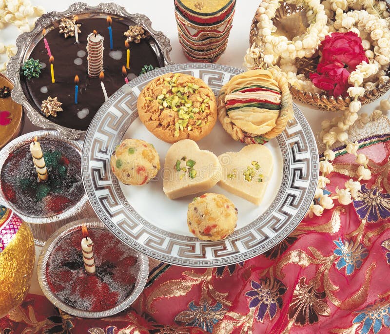 Mix Special Sweets stock image. Image of halva, halwa - 34178907