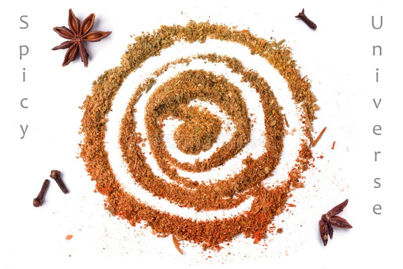 Mix of spices stock image. Image of cooking, masala, isolated - 33188387