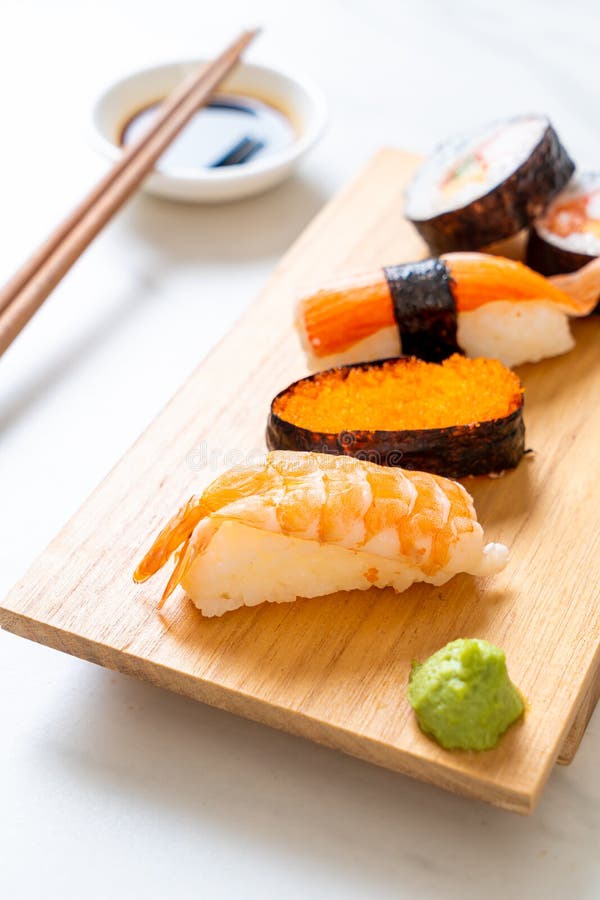 Mix sushi set stock photo. Image of restaurant, diet - 165175306