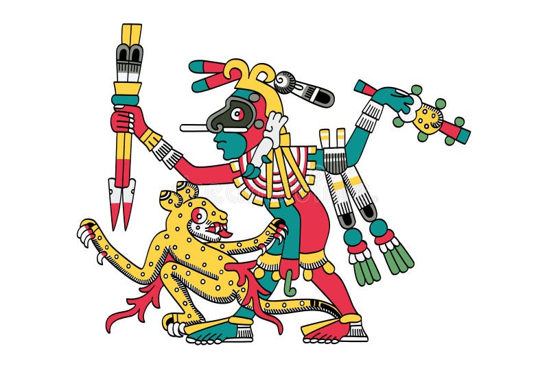 Aztec God Tezcatlipoca Smoking Mirror
