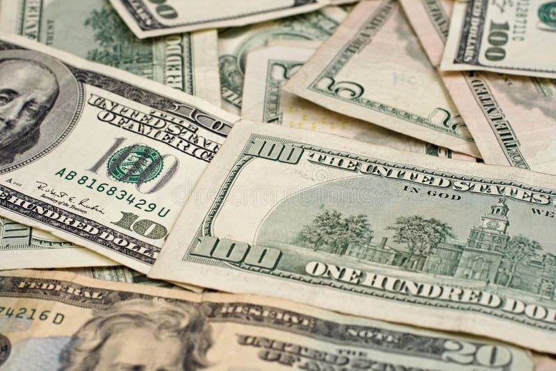 Mixed American Currency stock image. Image of bills, money - 32958943