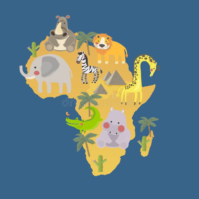 Mixed Animal Collection Illustration Vector Stock Vector - Illustration ...