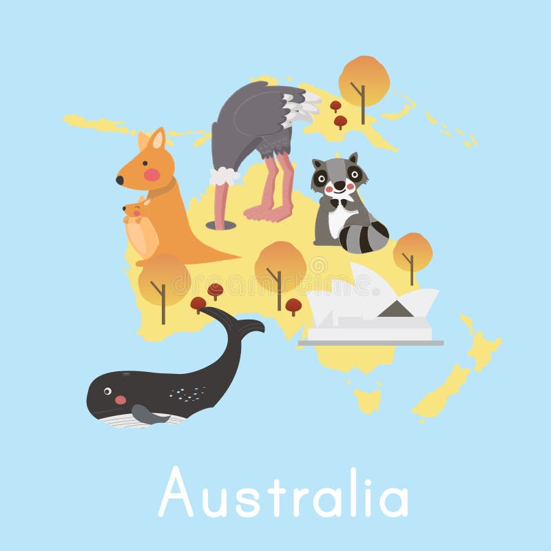 Mixed Animal Doodle Vector Illustration Stock Vector - Illustration of ...