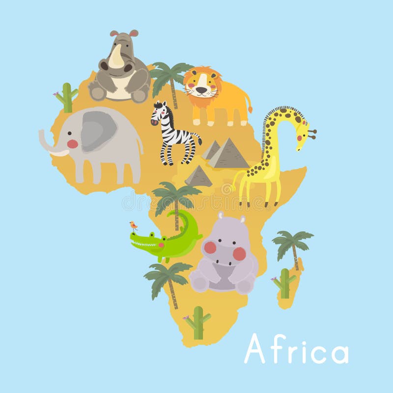 Mixed Animal Doodle Vector Illustration Stock Vector - Illustration of ...