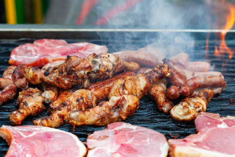 Barbeque stock photo. Image of gourmet, juicy, consumption - 3624198