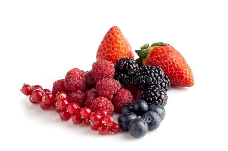 Mixed berries stock photo. Image of ripe, group, healthy - 13866864