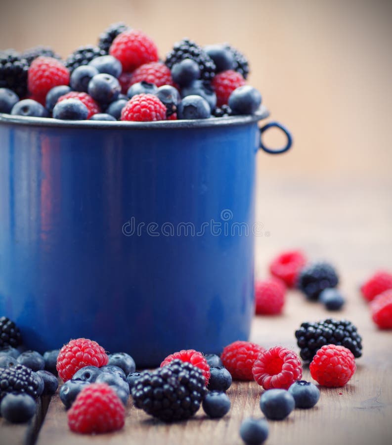 Mixed berry fruits stock photo. Image of healthy, color - 32299934