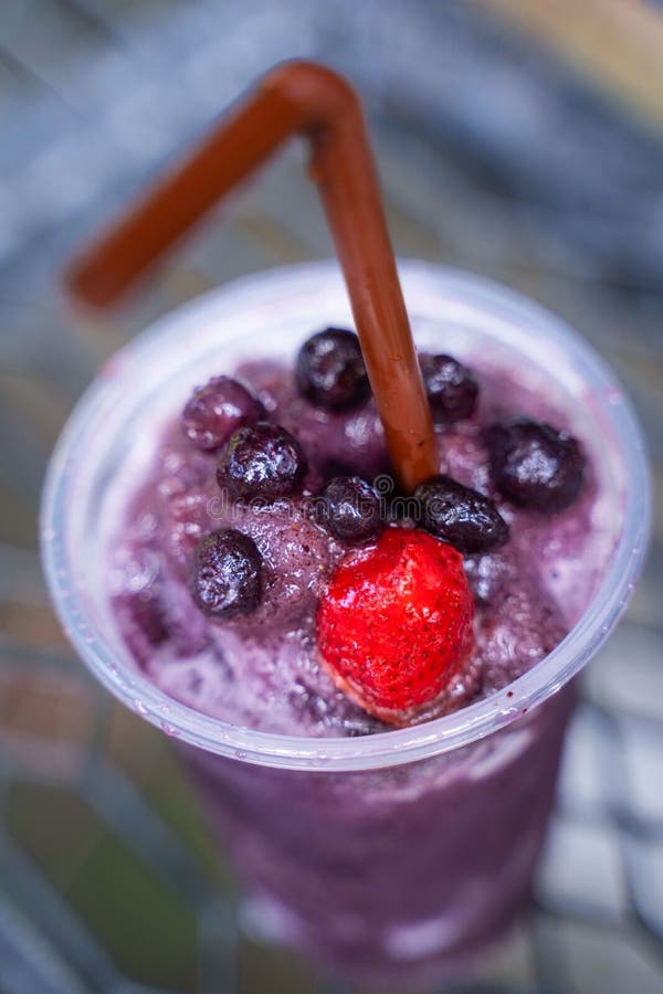 Mixed Berry Smoothie Frsh for Drink Stock Photo - Image of sugar, drink ...