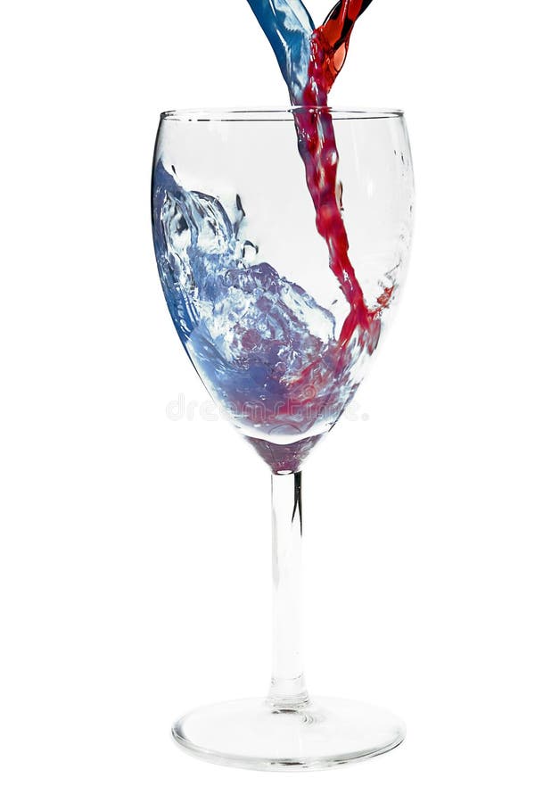 Mixed beverage in glass stock photo. Image of splash - 11162694