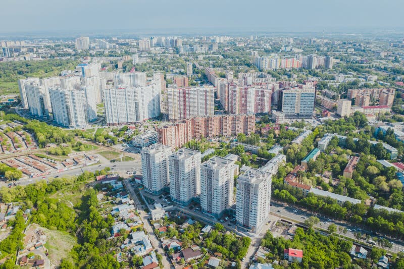Mixed building view stock image. Image of city, town - 214581989