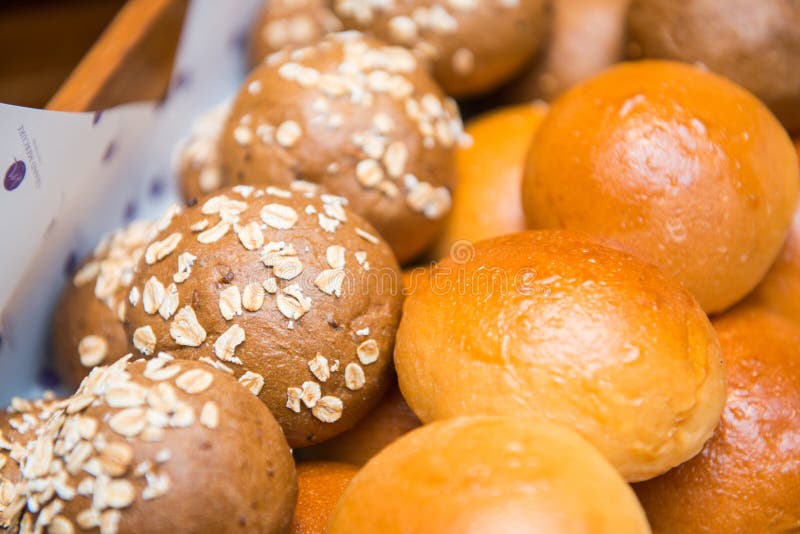 Mixed of bun bread stock photo. Image of mixed, bake - 89551890