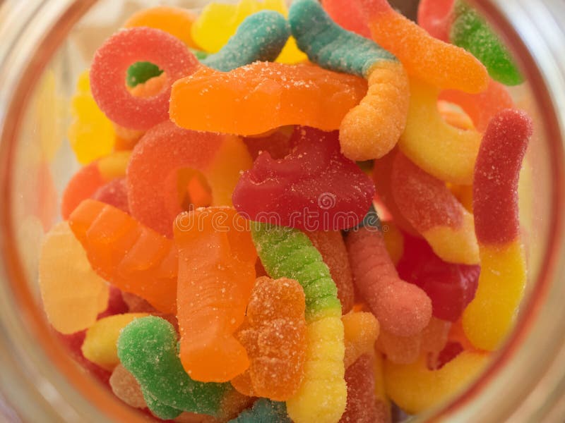 Mixed candies in the box stock photo. Image of stripped - 126027402