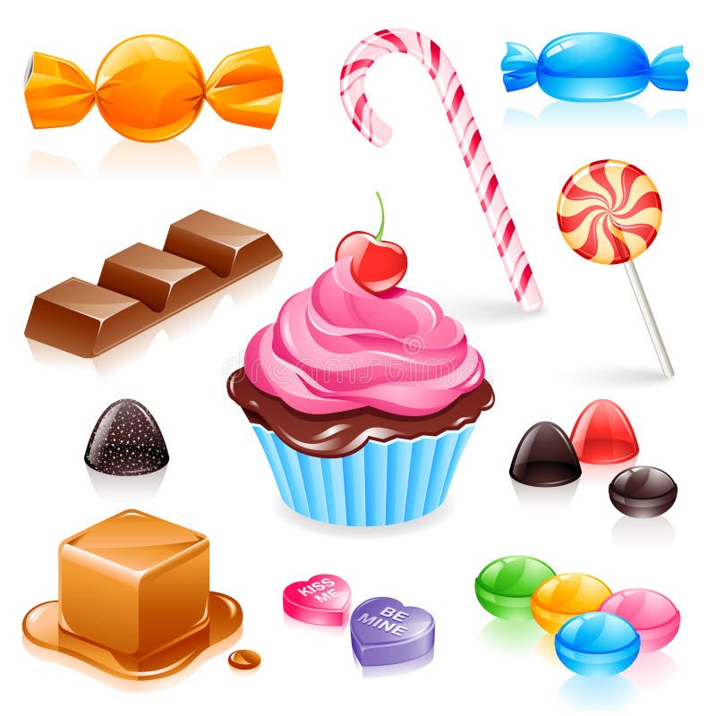 Assorted Candy Clip Art